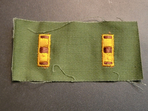 Original Vietnam US Army Chief Warrant Officer 2 CW2 Cloth Rank Full ...