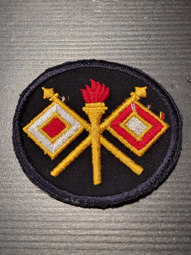 Original US Army Signal Corps Patch Cut Edge 814 | FlakWeasel