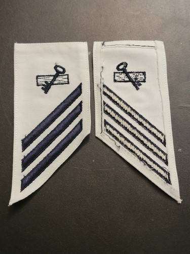 Original Vietnam US Navy Non Rated Mark E3 Disbursing Clerk White ...