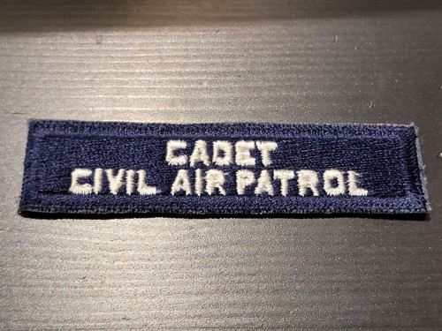 US Military Civil Air Patrol Cadet Long Tab 843 | FlakWeasel