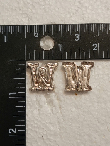 Reproduction WW2 German Shoulder Board Ciphers Heer Recruiting Service ...