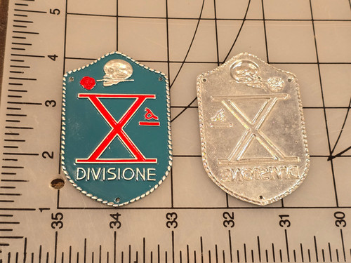 Reproduction WW2 Italian Decima Divisione Sleeve Shield | FlakWeasel