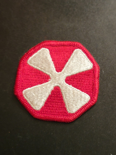 Original Vietnam Era US Army Eighth 8 Army Patch Merrowed Edge 942 ...