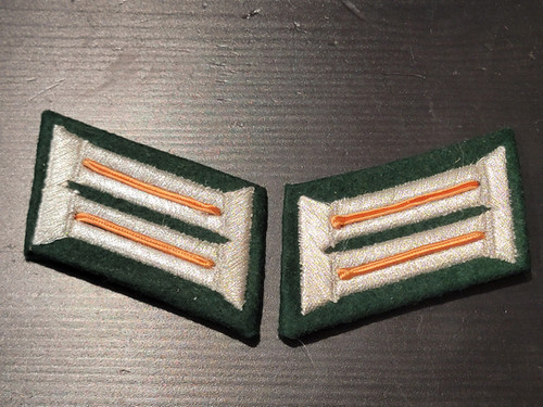 Reproduction WW2 German Mounted Litzen Officer Feldgendarmerie Orange ...