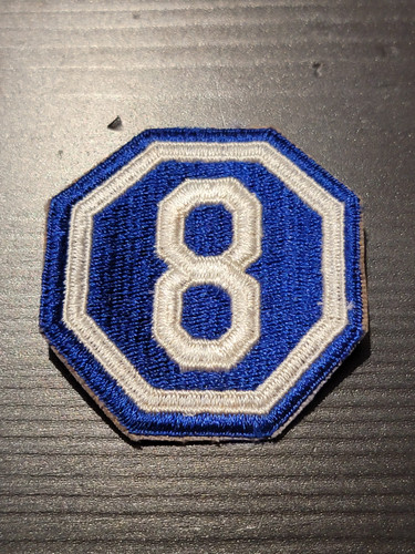 Original WW2 US Army VIII Corps Eighth 8th Patch 699 | FlakWeasel