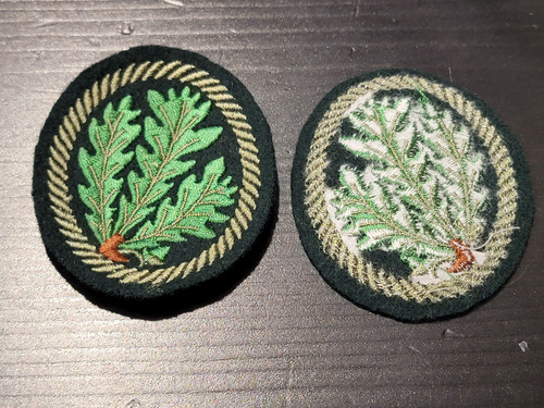 Reproduction WW2 German Jager Qualification Badge Light Infantry 2563 ...