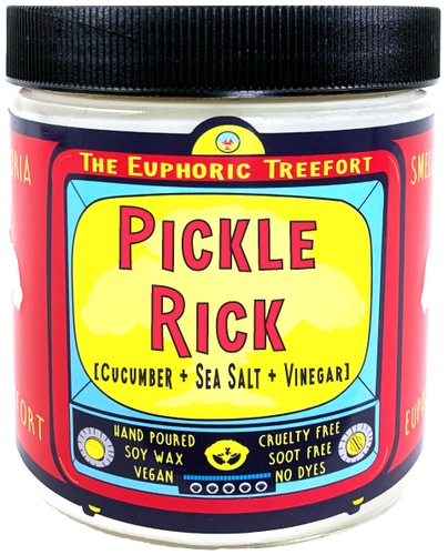 Pickle Rick | Smell-o-Vision Candles | Euphoric Treefort