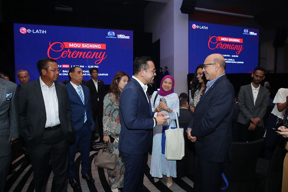 E-Latih MOU Signing Ceremony