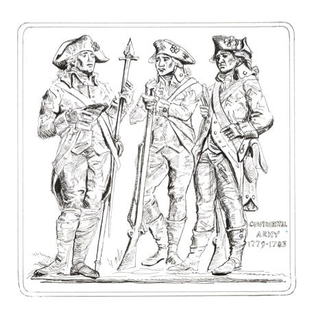 valley forge coloring pages