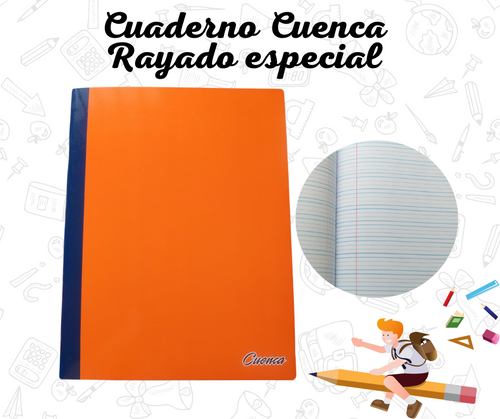 Cuaderno Cuenca T/Carta Rayado especial | Tiendas VyD