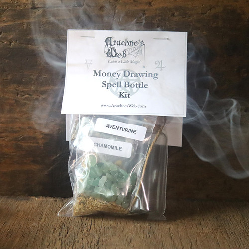 Money Spell Bottle Kit | Arachnes Web