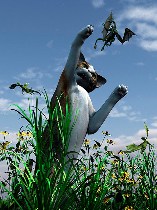 Chasing Dragonflies Giclee Print | Arachnes Web