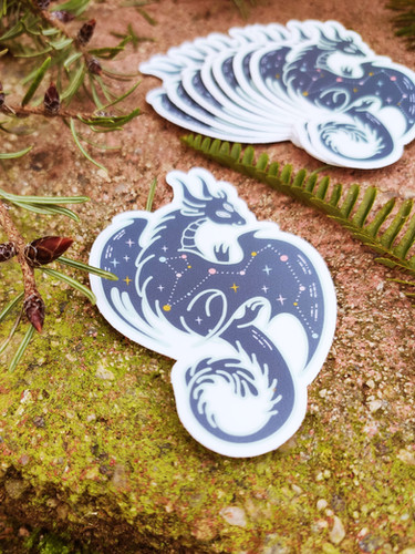 Dragon Constellation Sticker | Floart