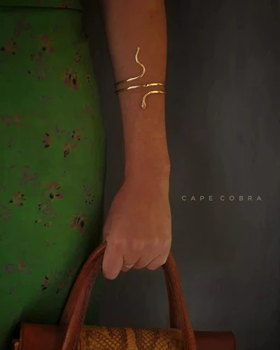 Cape Cobra Cuff Bangle | Karoo Zen