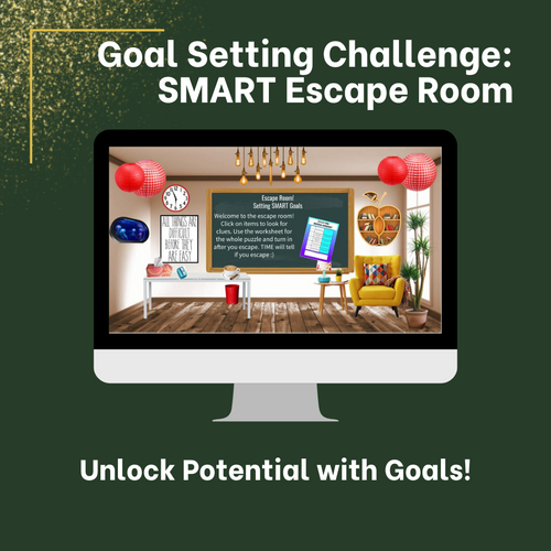 SMART Goals Digital Escape Room | Accessible Education