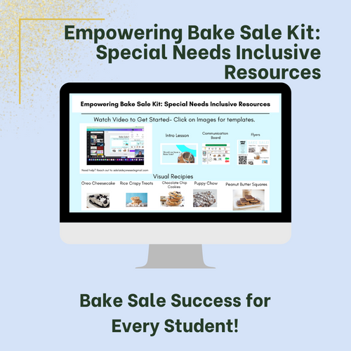 Empowering Bake Sale Kit: Special Needs Inclusive Resources ...