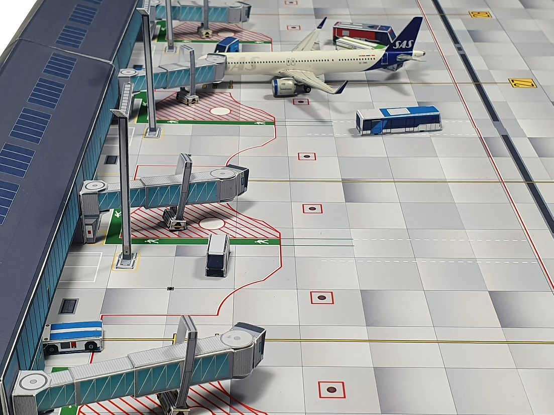 REGIONAL TERMINAL PIER MODLUAR COLLECTION 422060A | wings400