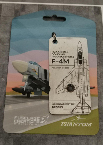 FUSELAGE CREATIONS MCDONNELL DOUGLAS PHANTOM FGR.2 F-4M (SILVER ...