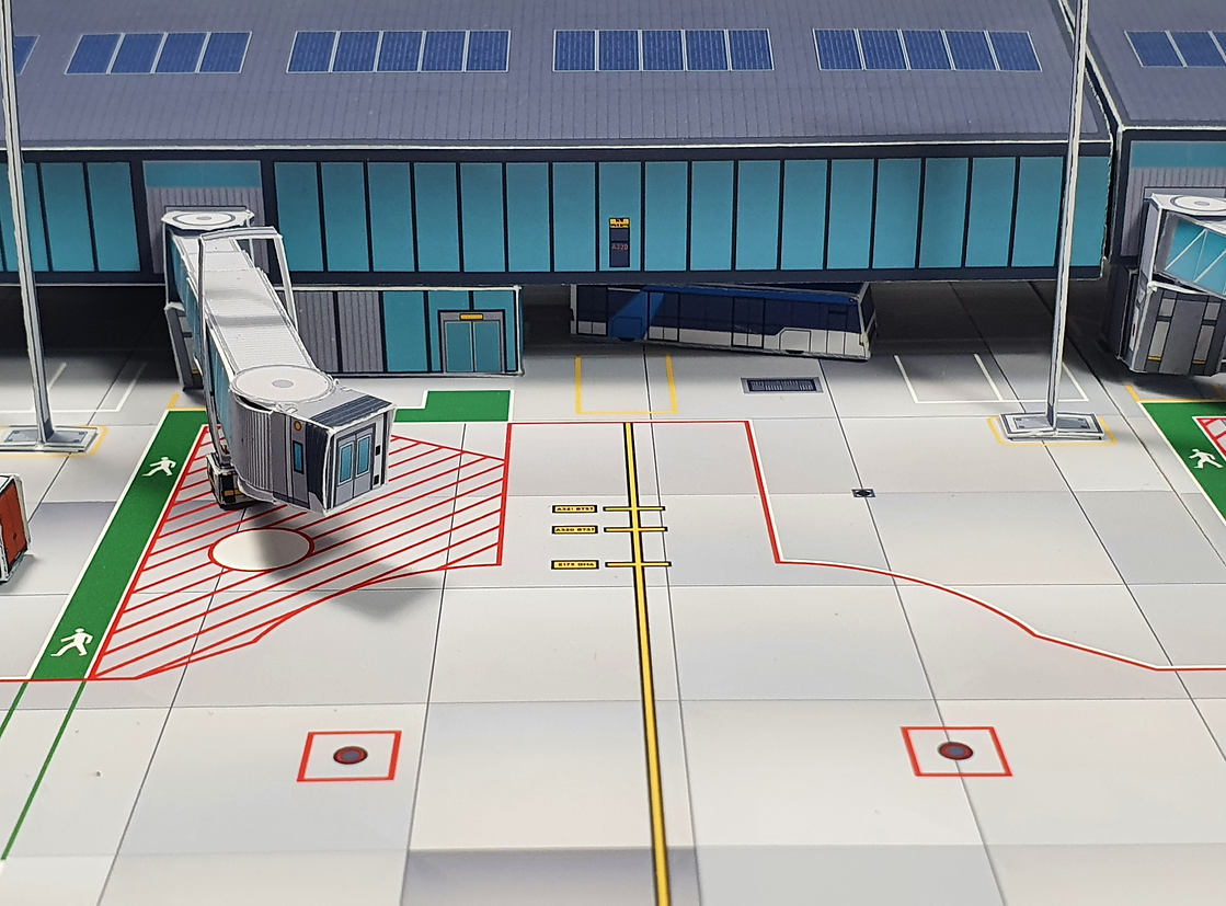 REGIONAL TERMINAL PIER MODLUAR COLLECTION 422060A | wings400