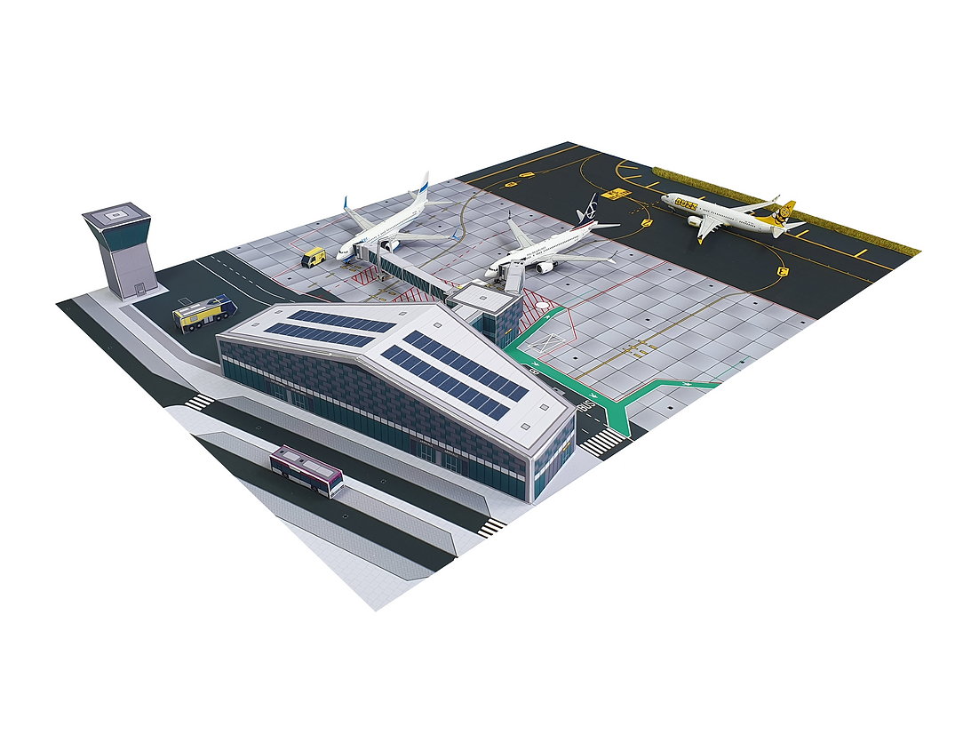 A4 SMALL REGIONAL AIRPORT -DISPLAY SERIES 42305 1/400 | wings400