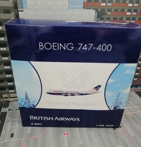 BX -PHOENIX BRITISH AIRWAYS BOEING B747-400 G-BNLC " WORLDS BIGGEST OFF ...