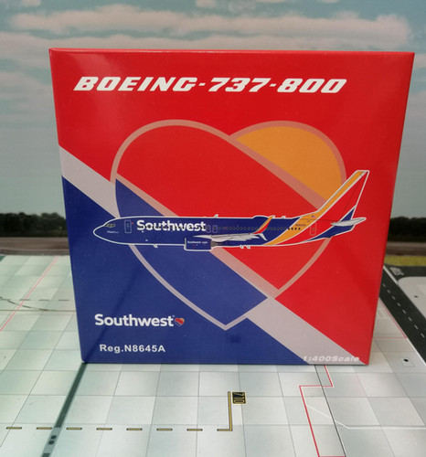 BX -PANDA MODELS SOUTHWEST BOEING B737-800 N8645A | wings400