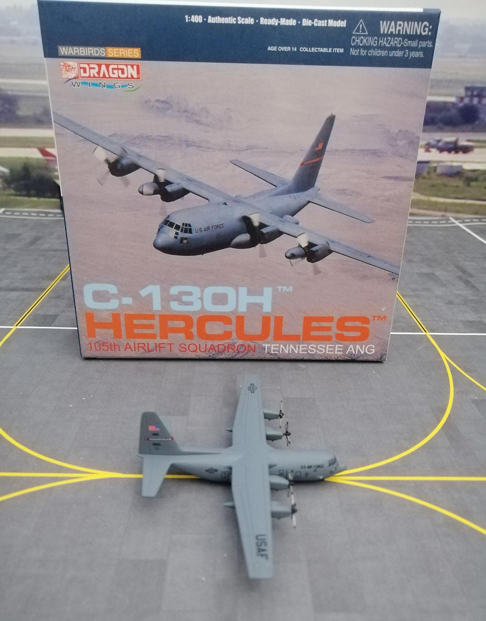 DRAGON WINGS C-130J HERCULES 105th AIRLIFT SQUADRON ANG 1/400 | wings400