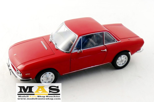 Lancia Fulvia 1600 HF Lusso 1971 Rot Norev 1/18 | Modell-Auto-Shop