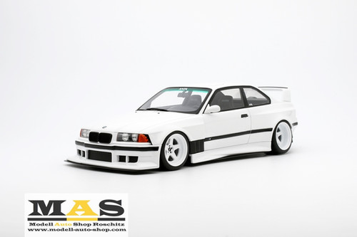 BMW E36 Khyzyl Saleem Alpine Weiß 2022 Otto Mobile 1/18 | Modell-Auto-Shop