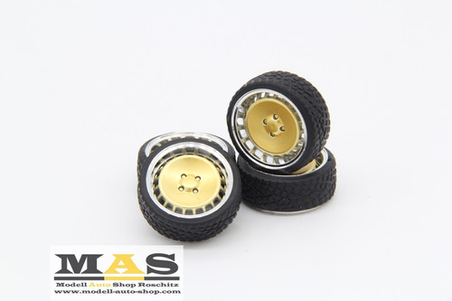 Ronal Turbo F10 15 Zoll SD Felgen 1/18 gold, silber, schwarz | Modell ...