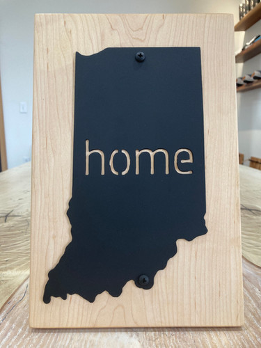 Indiana Home Sign | IRON TIMBERS