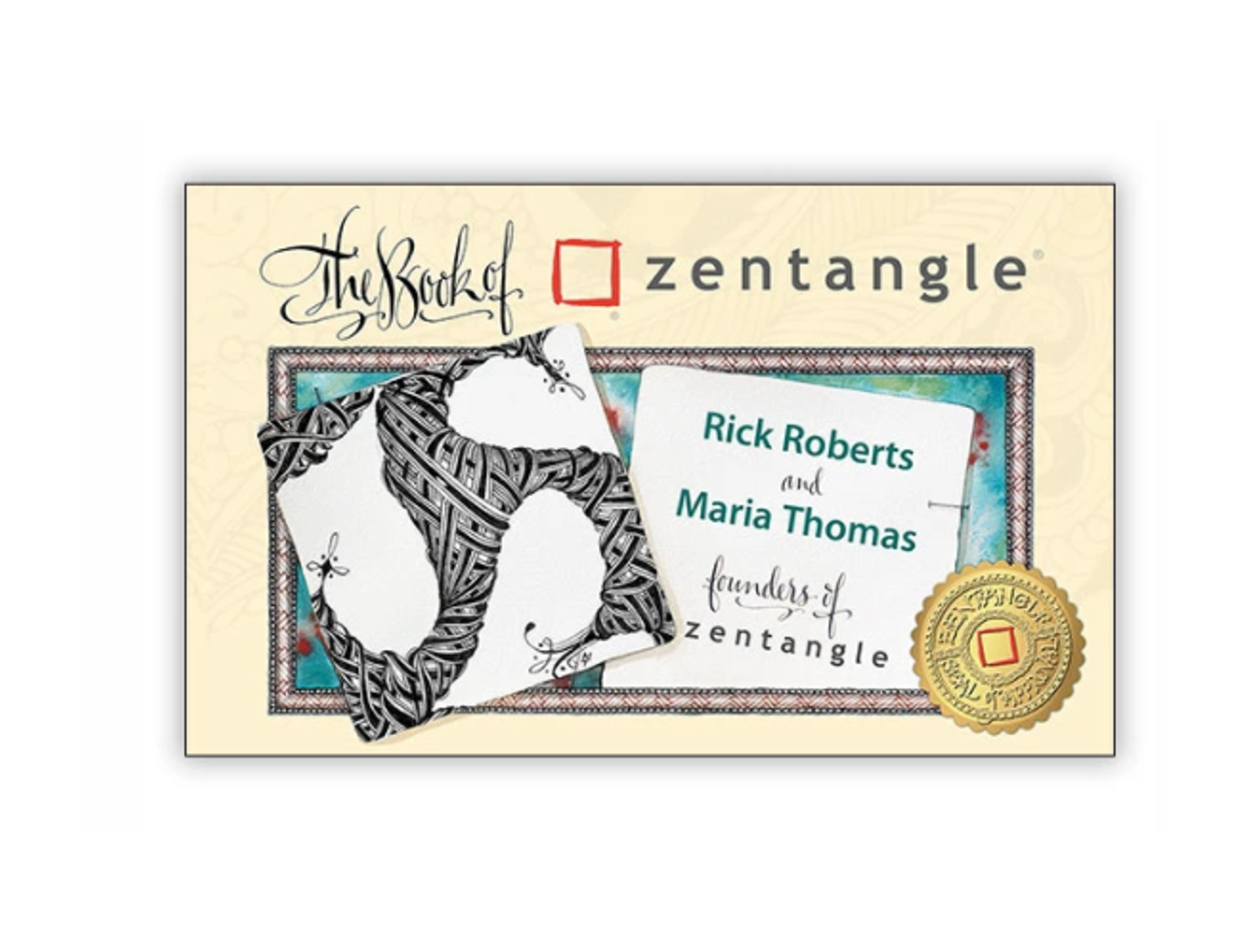 The Book of Zentangle｜Zentangle 官方產品｜美國進口禪繞畫工具｜香港禪繞畫｜Mi.TangleArt Workshop