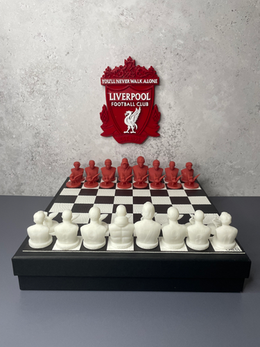 Liverpool Legends MINI Chess Set | 3D Scotland