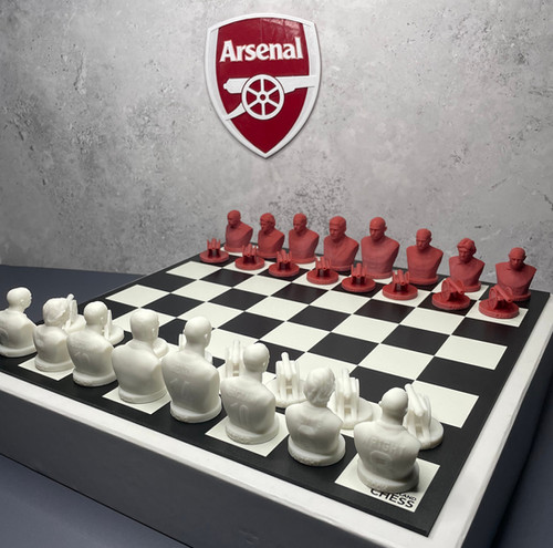 Arsenal Legends Chess Set | 3D Scotland
