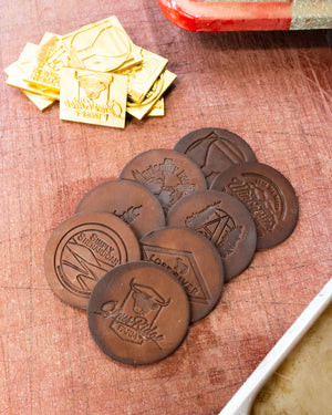 Bulk Leather Coasters | Alexander Bros