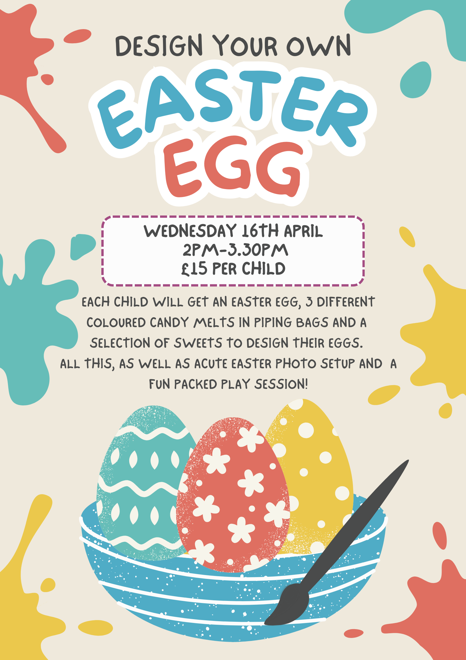 Design your own Easter Egg | Little Fishes