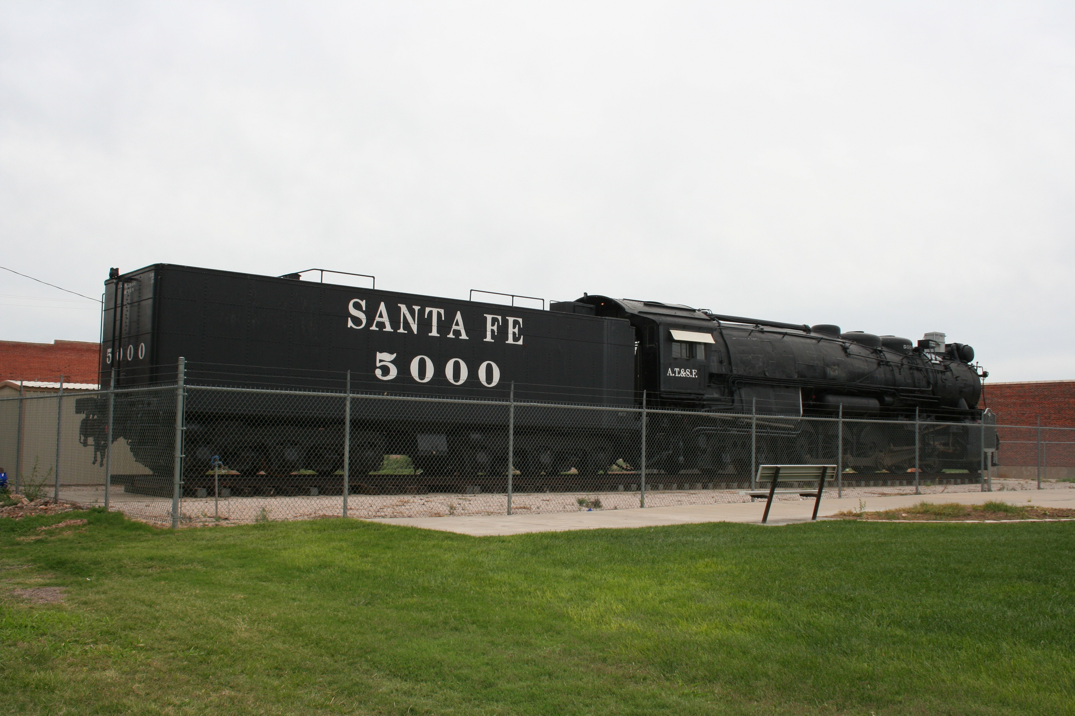 Madam Queen ATSF 5000 | amarillorailmuseum