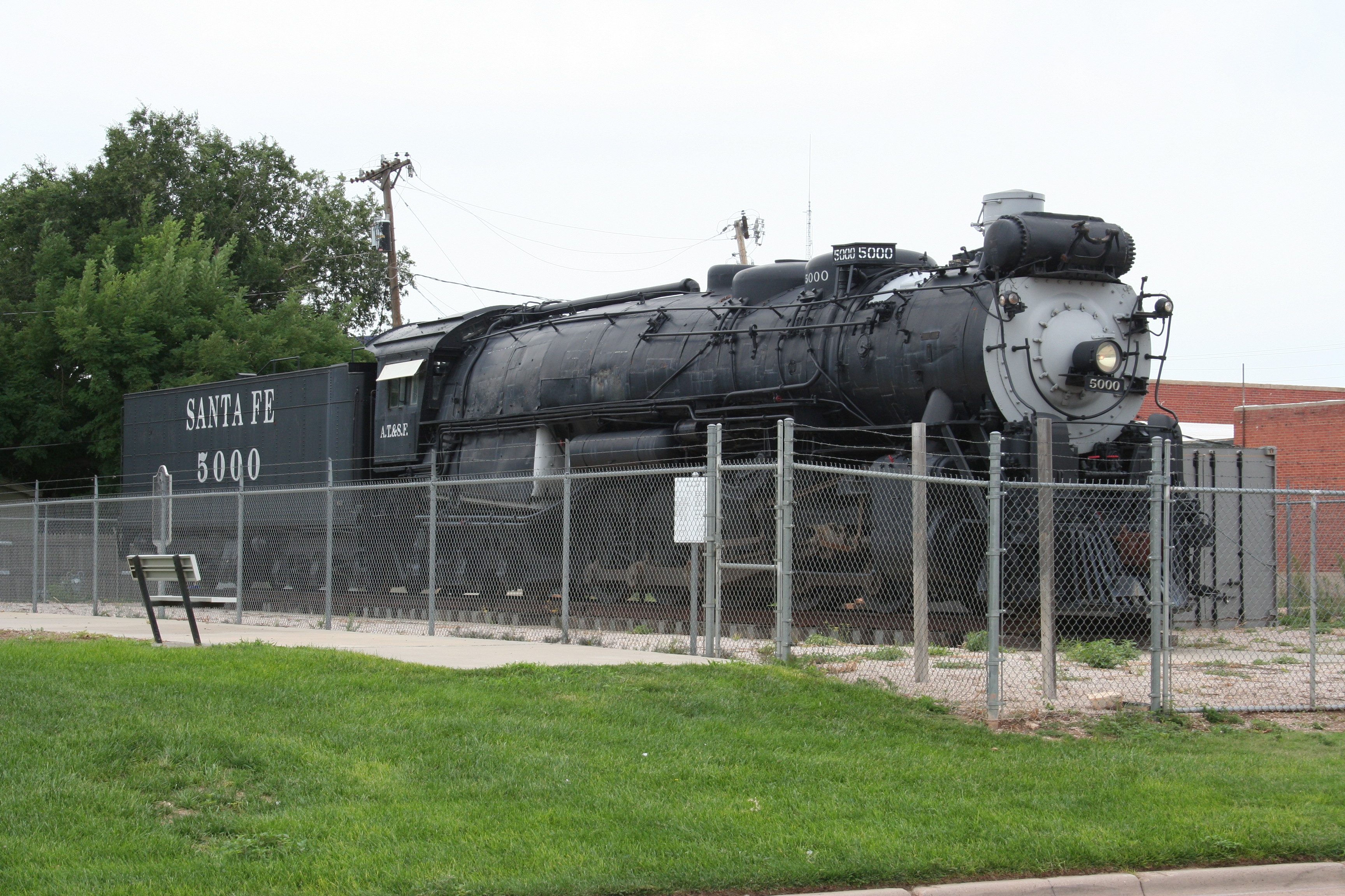 Madam Queen ATSF 5000 | amarillorailmuseum