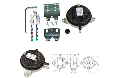 CLEVELAND CONTROLS AIR PRESSURE SENSING SWITCH - NS2-0000-03