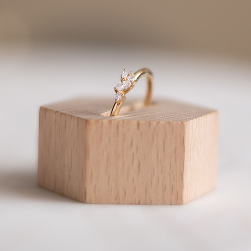 Multi Shaped Four Stone Ring | Micah's Jewelers