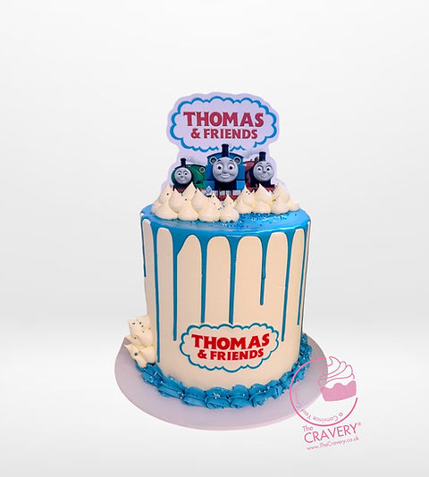 thomas tank cake
