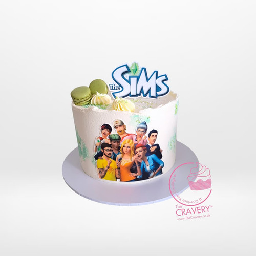 SIMS 4 BIRTHDAY CAKE | THE CRVAERY CAKES