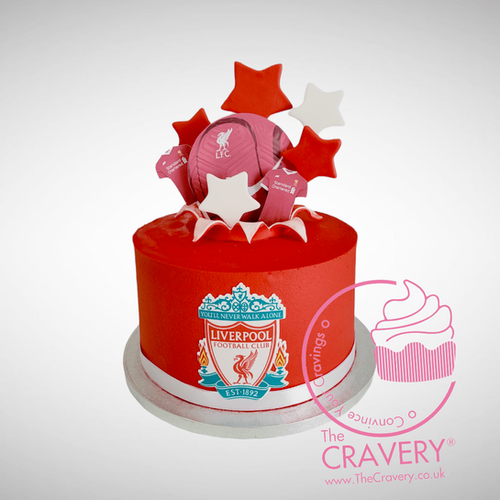 LIVERPOOL FOOTBALL CAKE | THE CRAVERY CAKES