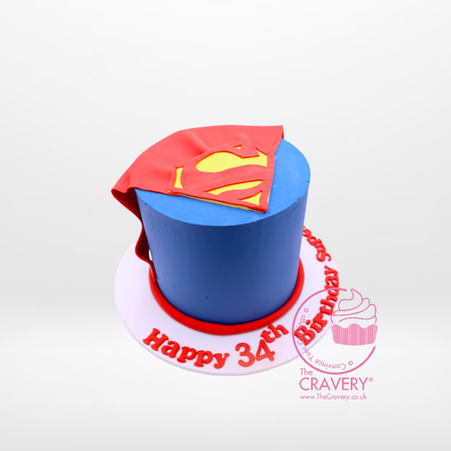 SUPERMAN CAKE | THE CRAVERY CAKES