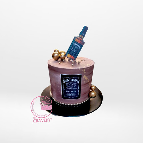 JACK DANIELS CAKE | THE CRAVERY CAKES