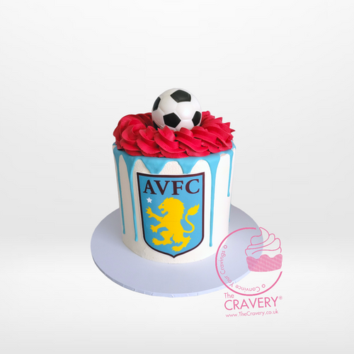 ASTON VILLA CAKE IDEAS | THE CRAVERY CAKES