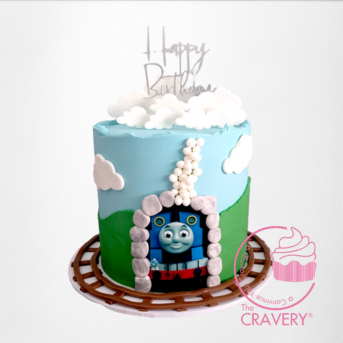THOMAS THE TRAIN CAKE | THE CRAVERY CAKES