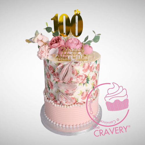 PEONY CAKE | THE CRAVERY CAKES