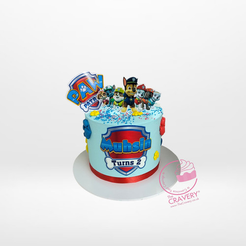 PAW PATROL PAW CAKE | THE CRAVERY CAKES