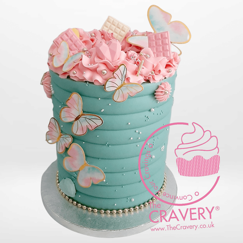 TIFFANY BIRTHDAY CAKE | THE CRAVERY CAKES